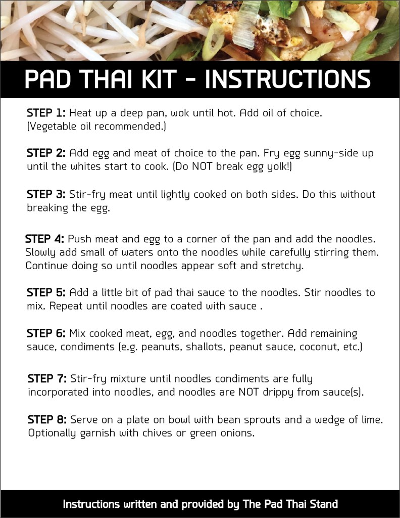 Pad Thai Kits – The Pad Thai Stand